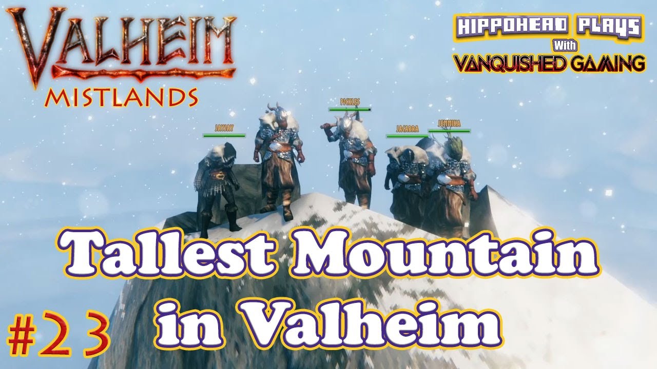 We found the Tallest Mountain in Valheim!: Valheim Ep 23 - YouTube