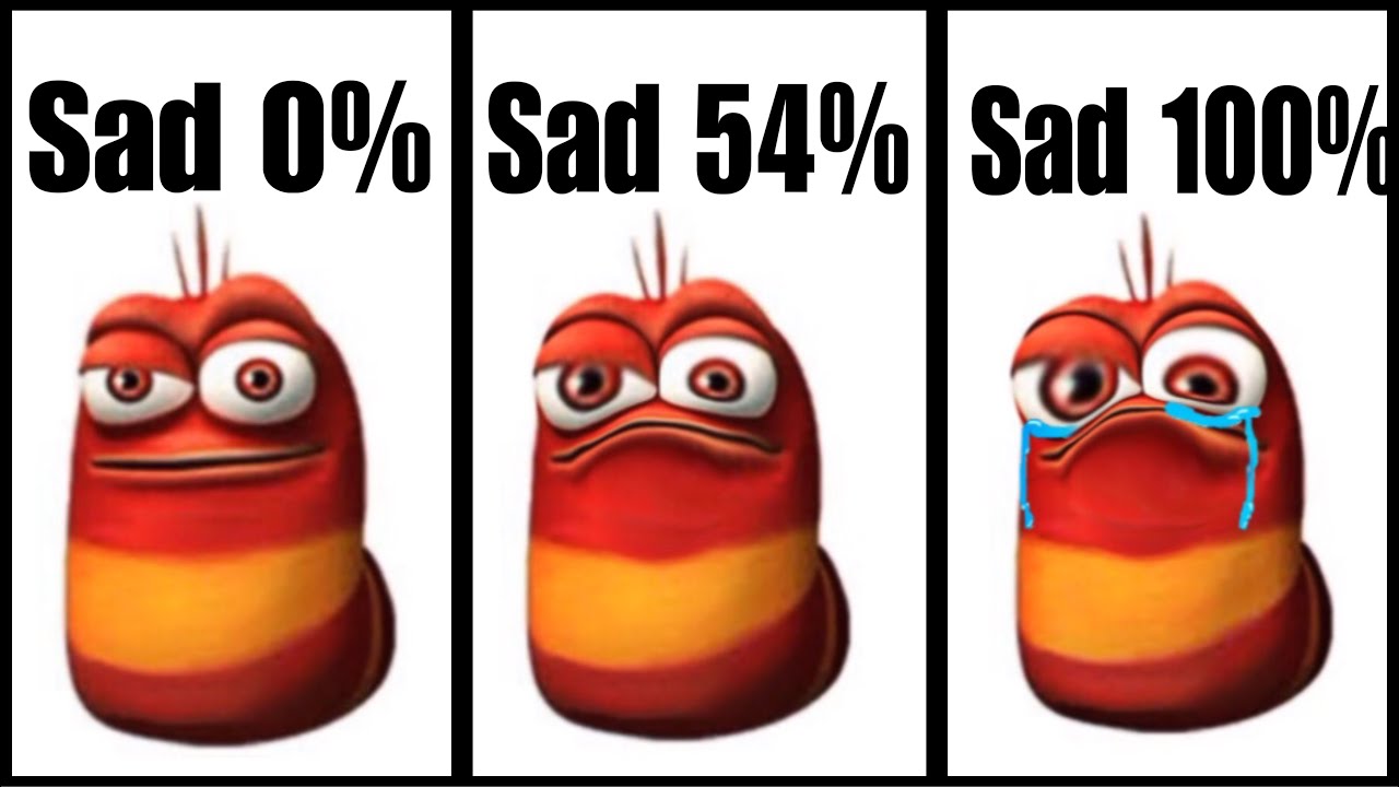 Red larva ( Oi oi oi ) Every time with more sad. - YouTube