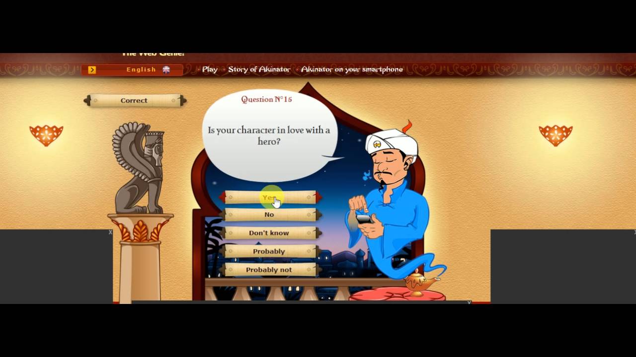 THIS MAN KNOWS EVERYTHING ! AKINATOR #1 MH - YouTube