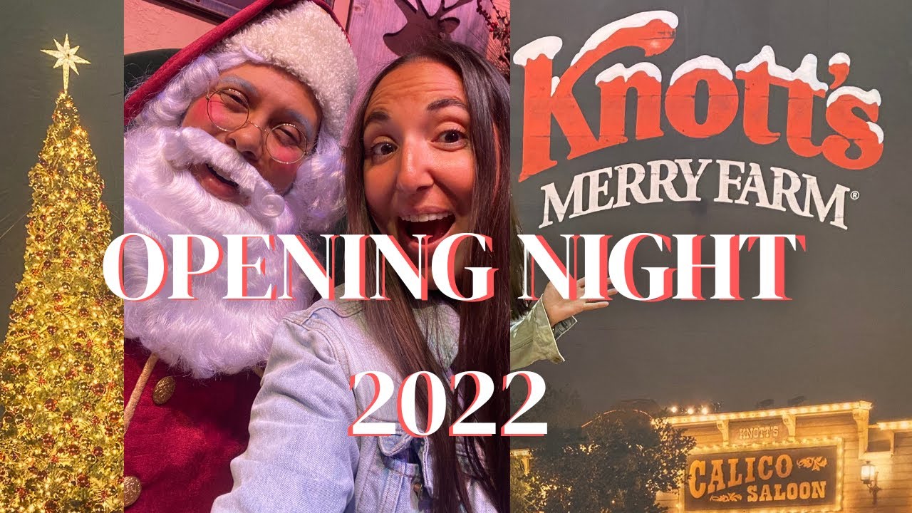 Knott's Merry Farm Opening Night - A Look At Snoopy On Ice + Tasting ...