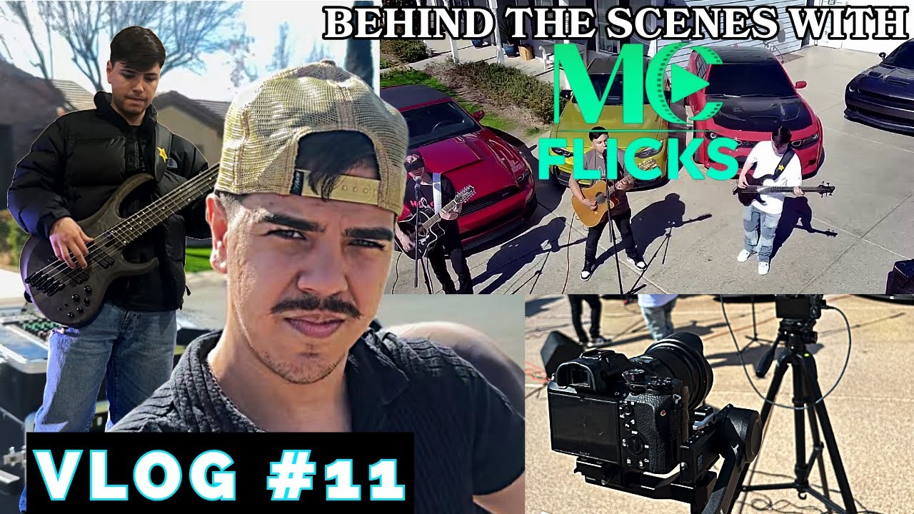 WE FILMED OUR FIRST MUSIC VIDEO! | VLOG #11 - YouTube