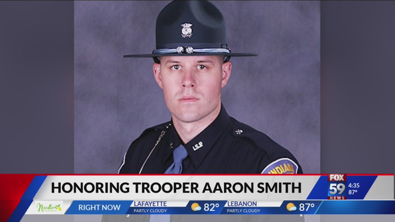 Honoring the life of Trooper Aaron Smith - YouTube