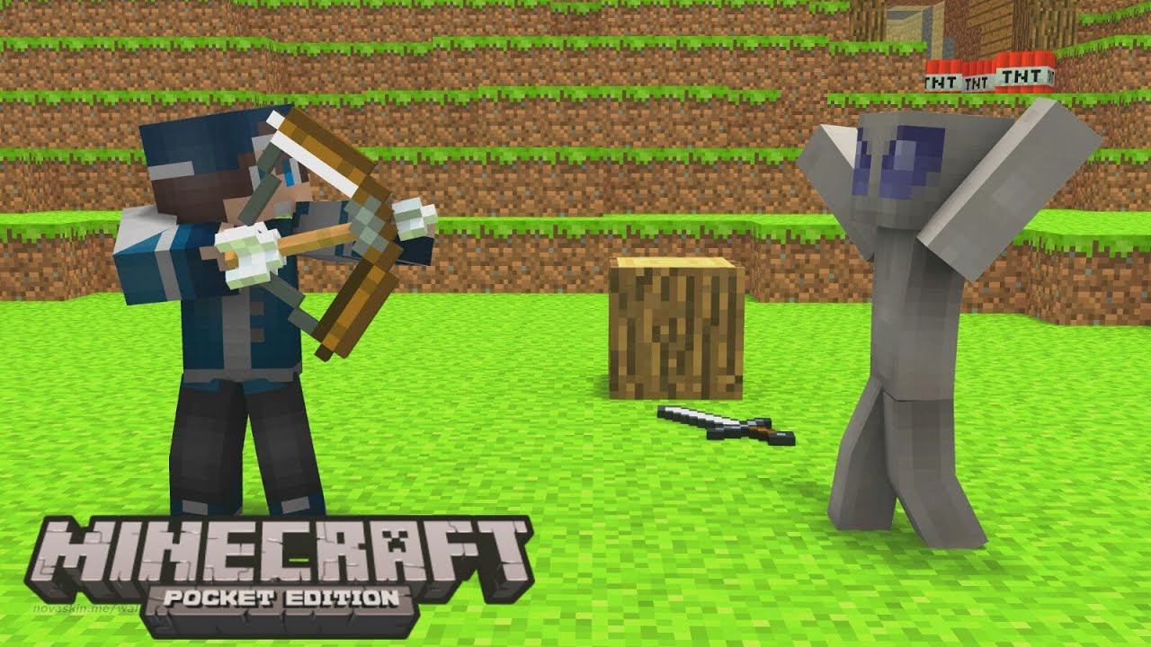 Alien Invasion mod+mapa para minecraft pe 0.13.1 - YouTube