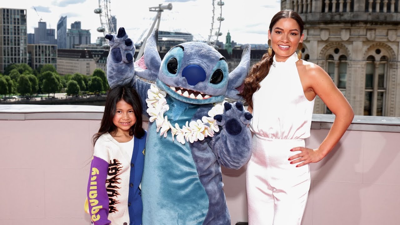 Who Is This 8-Year-Old Disney Star?Lilo & Stitch Cast Play ️ - YouTube