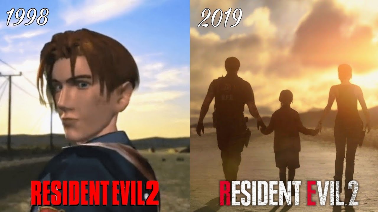 RE2 TRUE ENDING Comparison 🔥 (1998 VS 2019) - YouTube