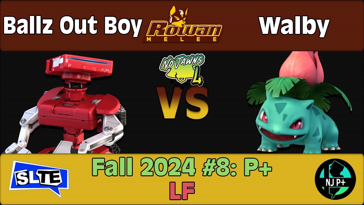 Rowan P+ Fall 2024 #8: Ballz Out Boy (ROB) Vs. Walby (Ivysaur) - LF ...