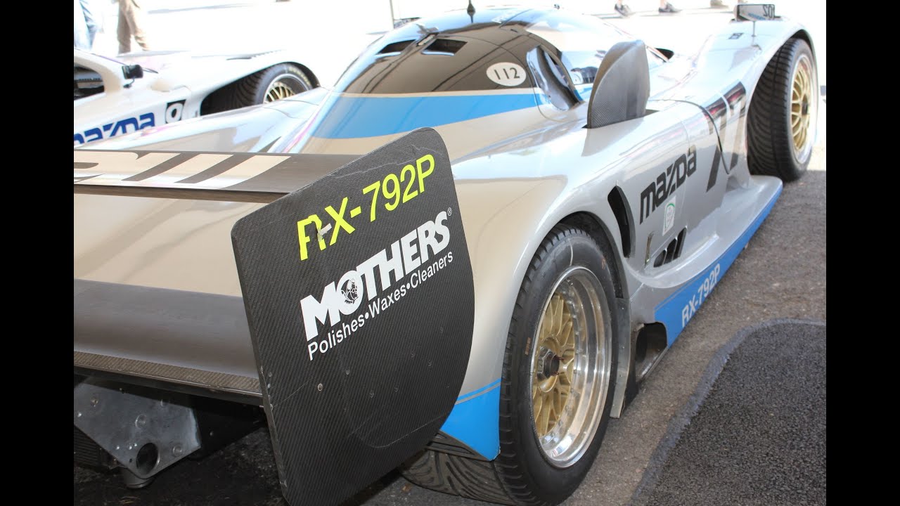 【AMAZING!4-Rotor Sound】MAZDA RX-792P グッドウッド Goodwood - YouTube