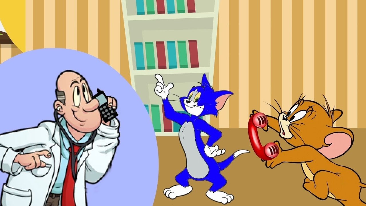 Tom & Jerry Jumping on the Bed Five Little Monkeys Jumping on the Bed ...