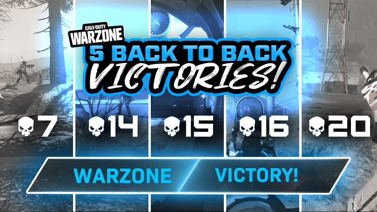 GOING ON A 5 WIN STREAK IN CALL OF DUTY: WARZONE - YouTube