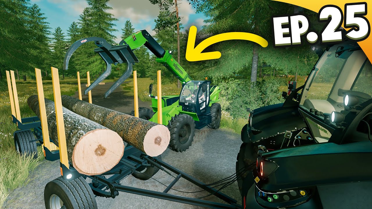 NOAPTEA O PETRECEM LA PADURE! Fs22 French Plains Ep.25 - YouTube