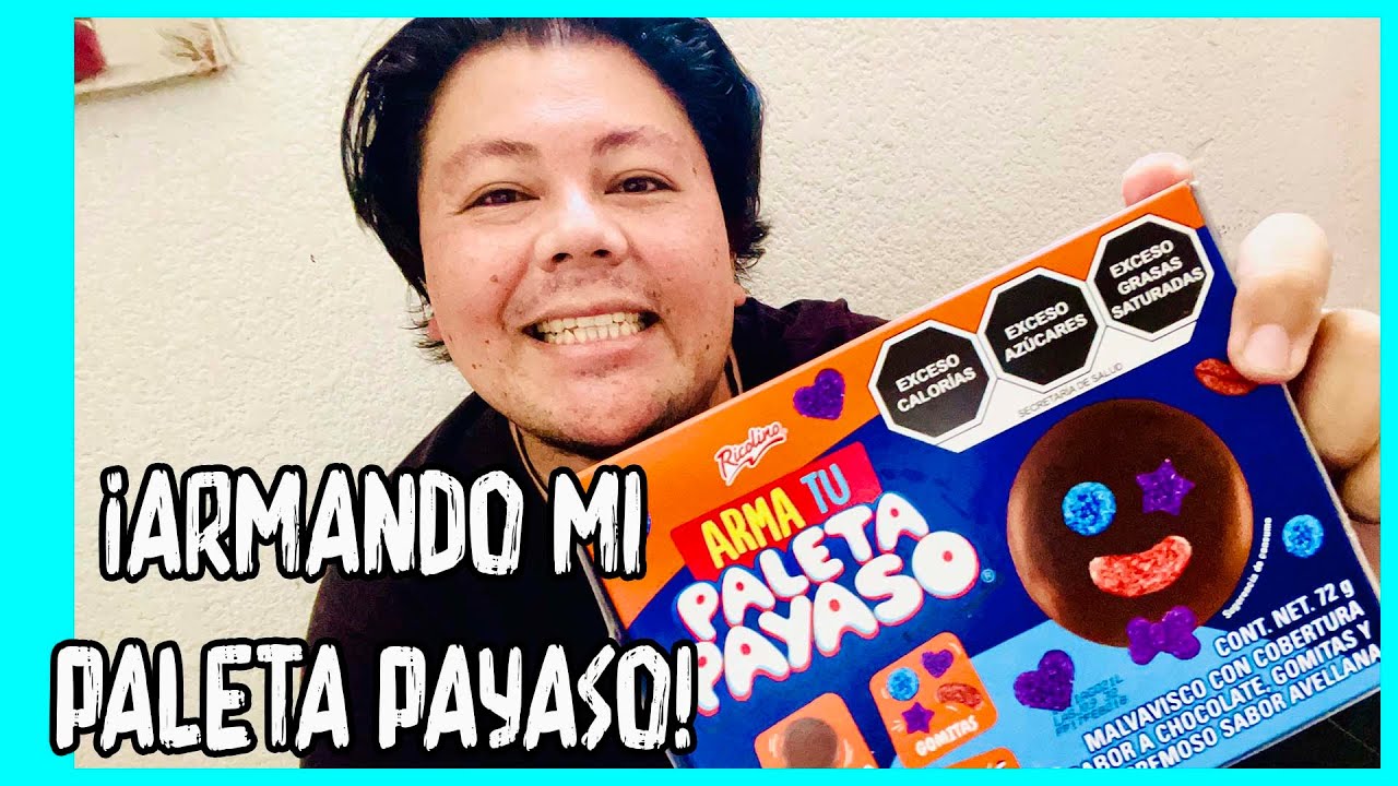 Así se arma una PALETA PAYASO 🤡 - YouTube