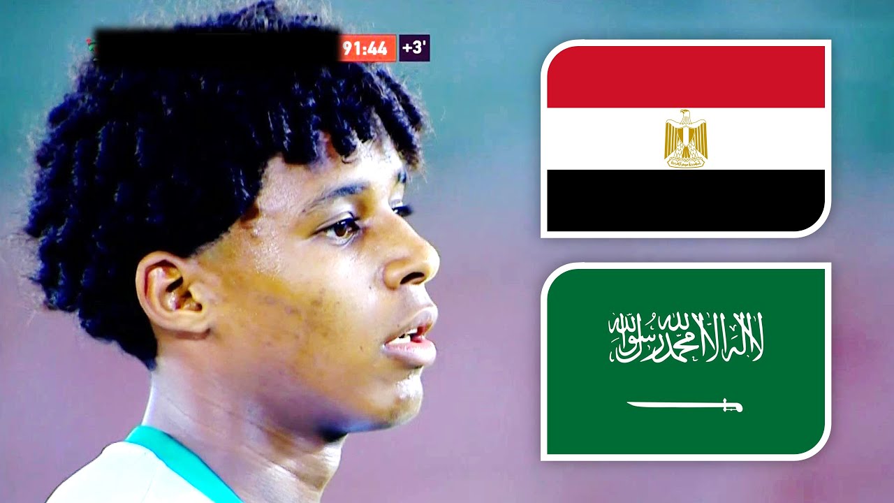 ملخص مباراة مصر والسعودية 3 0 فوز كبير كأس العرب للناشئين 2022