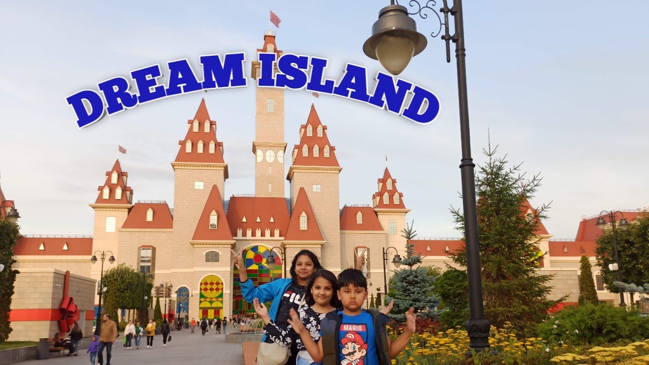 Dream island Moscow walking tour|| beautiful place of Moscow ...