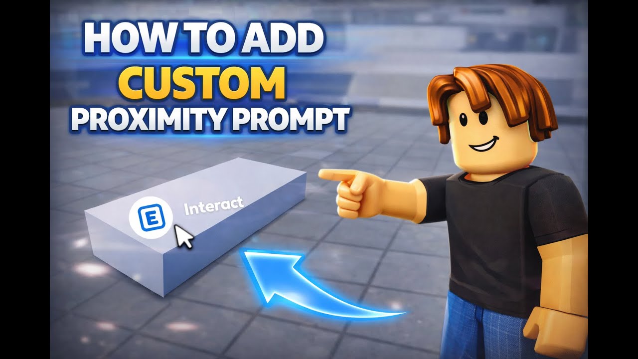 How to Add a Custom Proximity Prompt in Roblox Studio in 1 min - YouTube