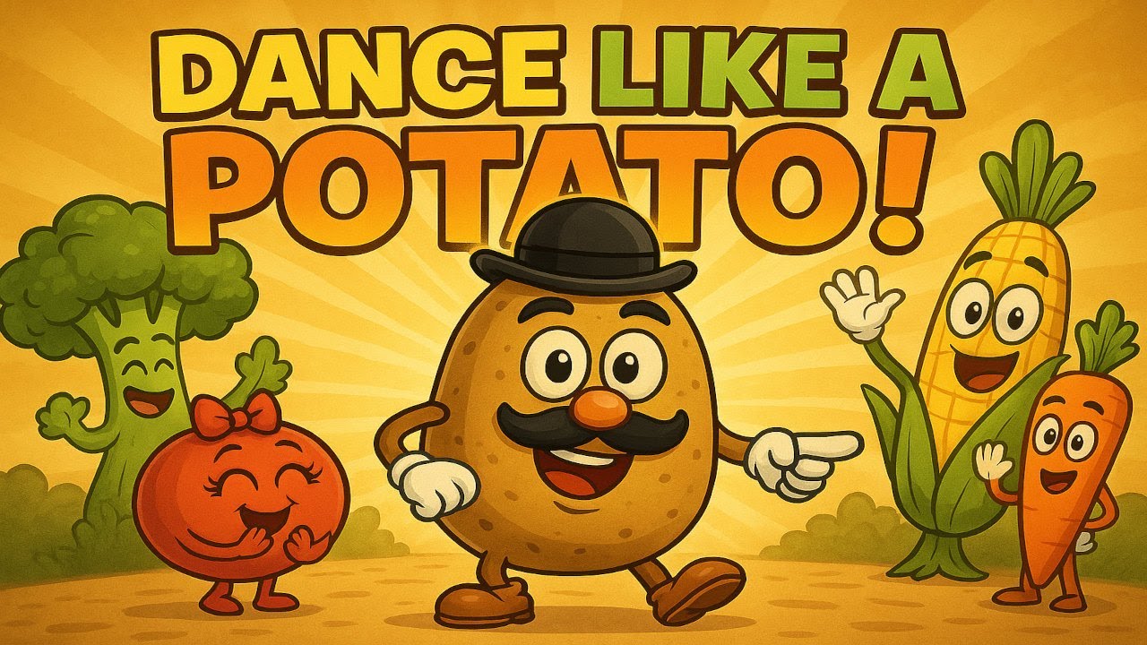 Dance like Mr Potato! Together with veggies and other friends! - YouTube