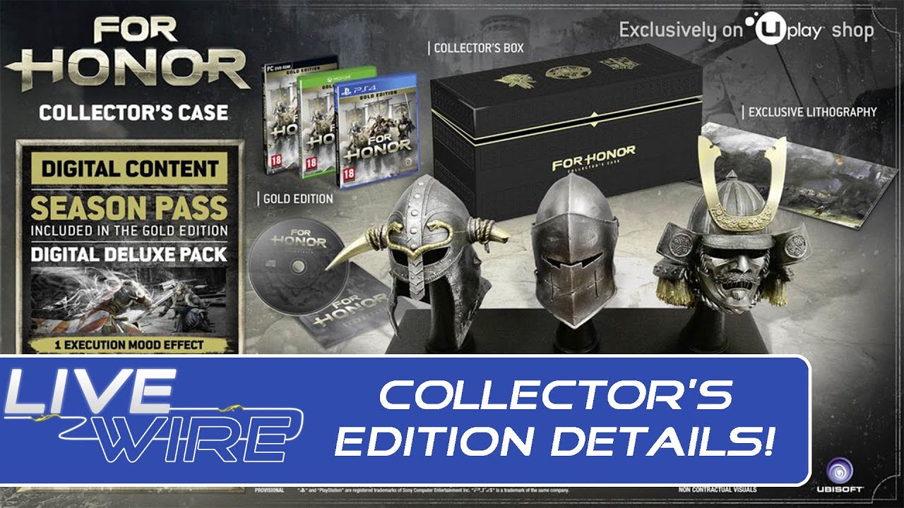 For Honor COLLECTOR'S EDITION! - For Honor WARRIOR STAND of Samurai ...