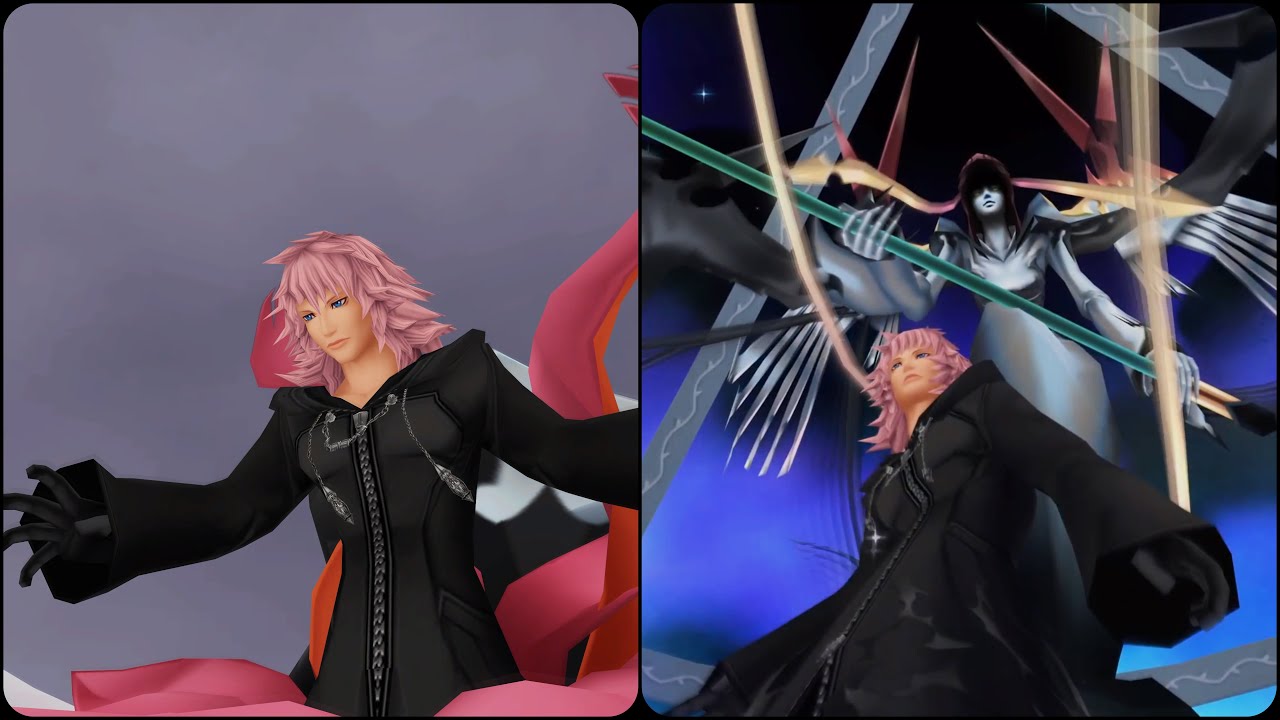 Kingdom Hearts Re:Chain of Memories: Final Marluxia (Proud) Boss Fight ...