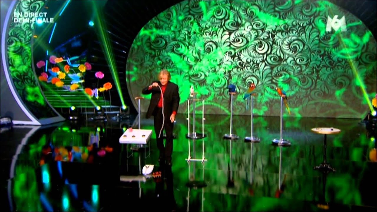 Incroyable Talent 2013 - Demi-finale avec les perroquets de Mark ...