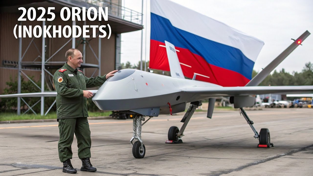 "2025 Orion (Inokhodets) Drone – Russia’s Advanced Combat UAV Unleashed ...