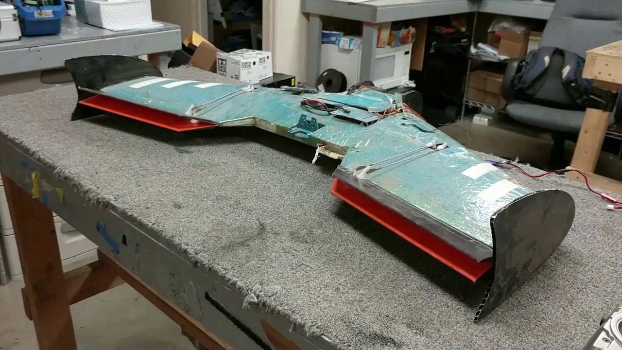 FG36 Split Elevons - YouTube