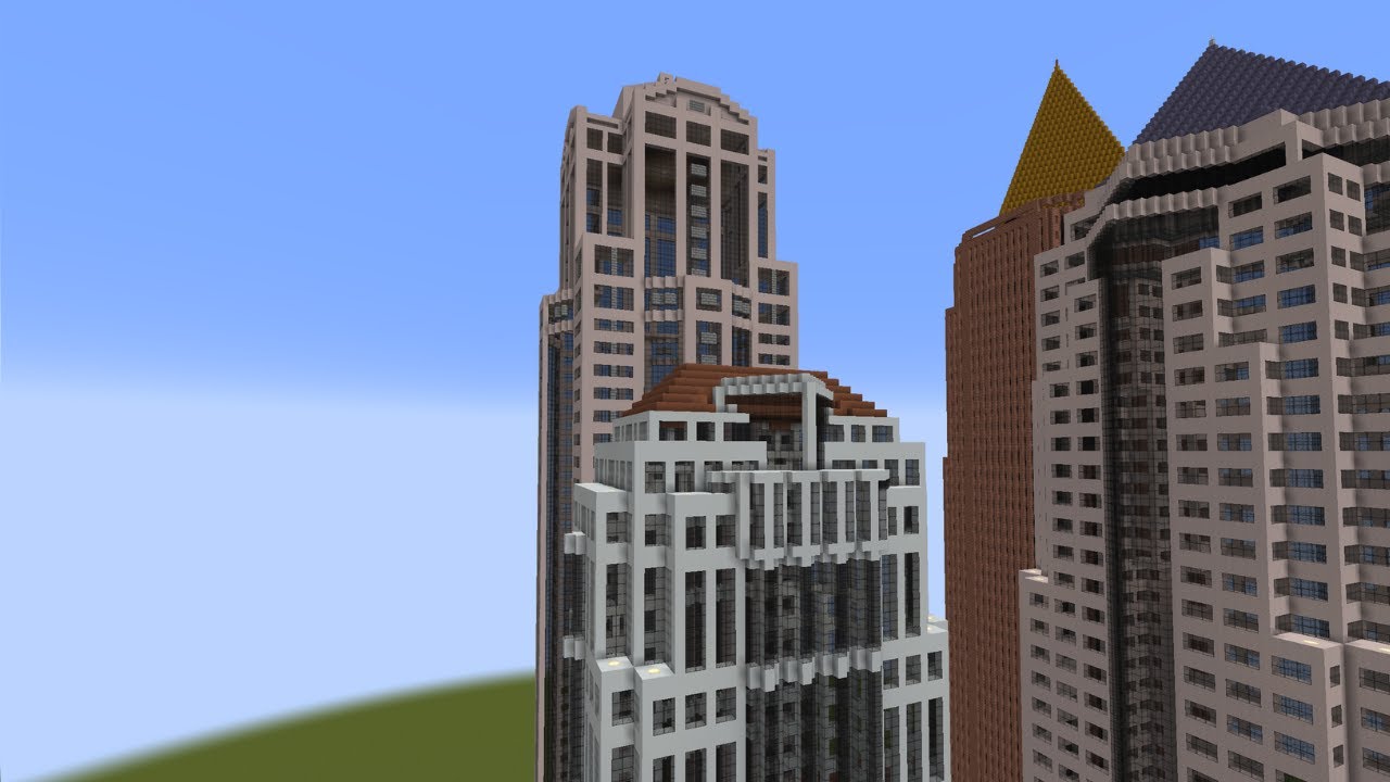 1201 Third Avenue & U.S. Bank Centre, Seattle, Washington: Minecraft ...