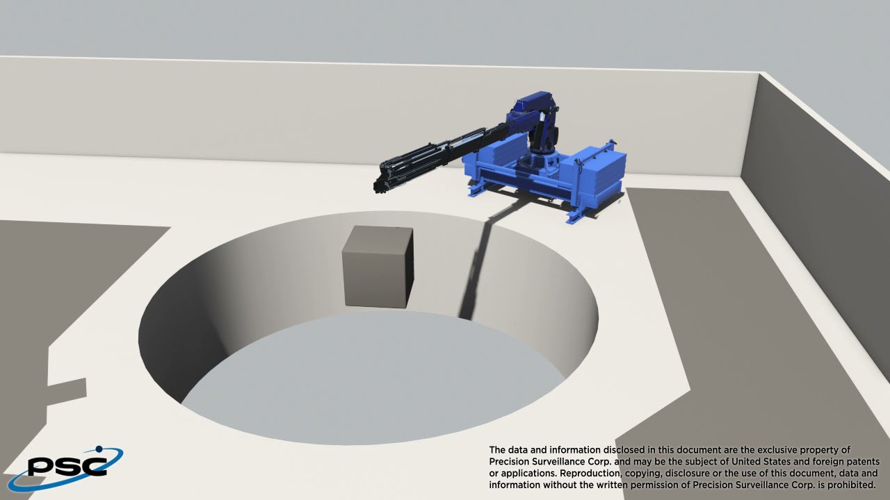 Oconee Unit 3 Generator Pit Crane Animation - YouTube