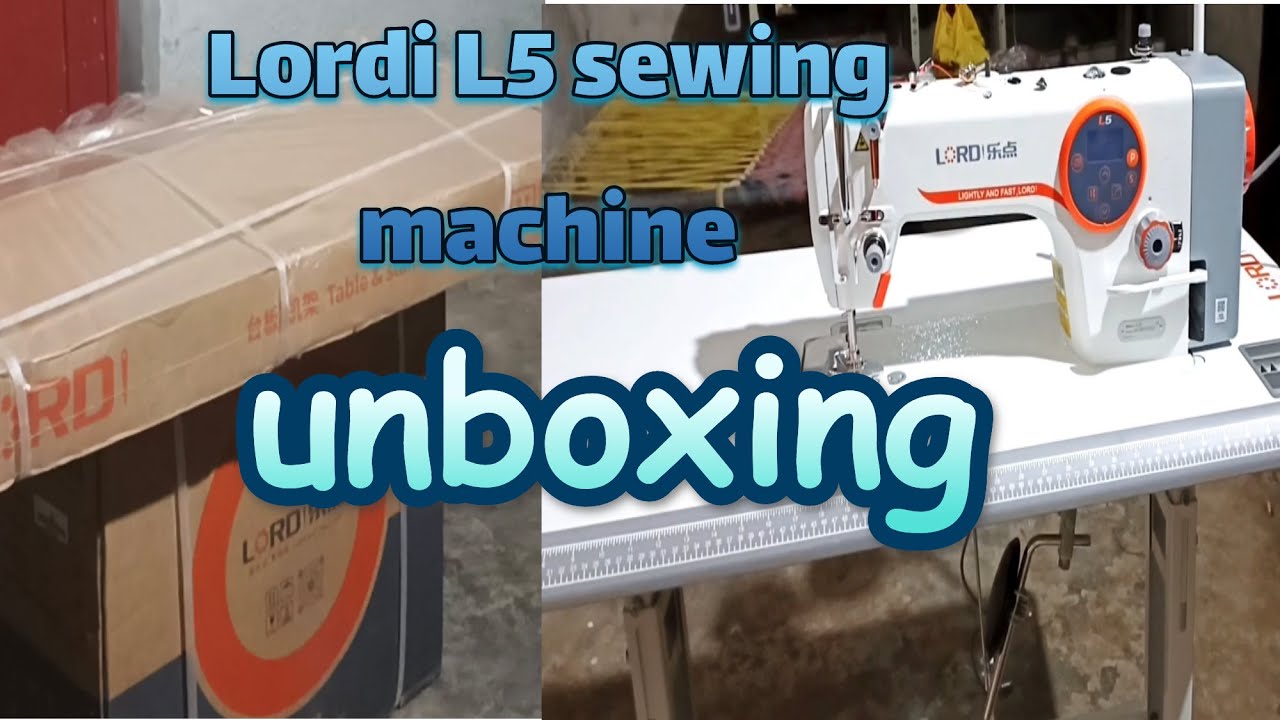 New sewing machine | lordi sewing machine unboxing | Best sewing ...