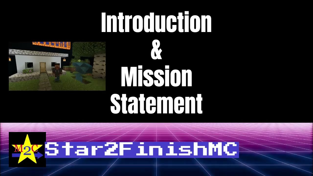 Star2FinishMC Intro/Mission Statement - YouTube