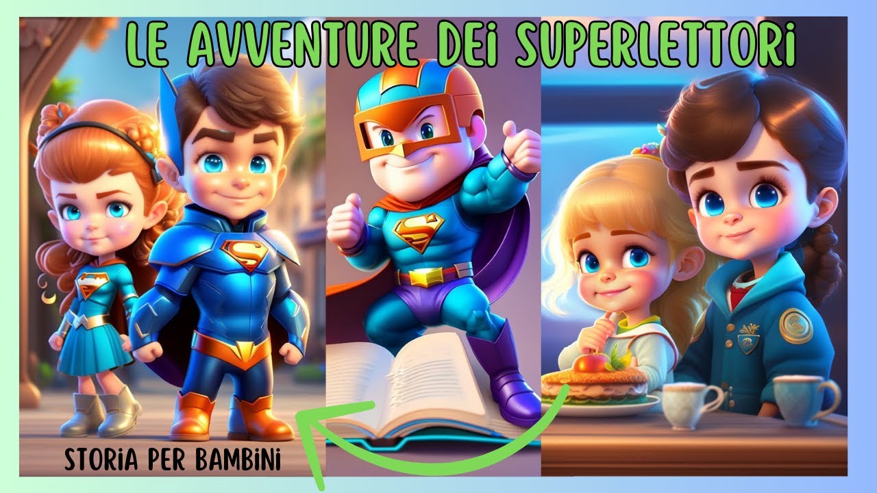 🦸‍♂️🅻🅴 🅰🆅🆅🅴🅽🆃🆄🆁🅴 🅳🅴🅸 🆂🆄🅿🅴🆁🅻🅴🆃🆃🅾🆁🅸 📚 Storia di magia con Capitan Lettura ...