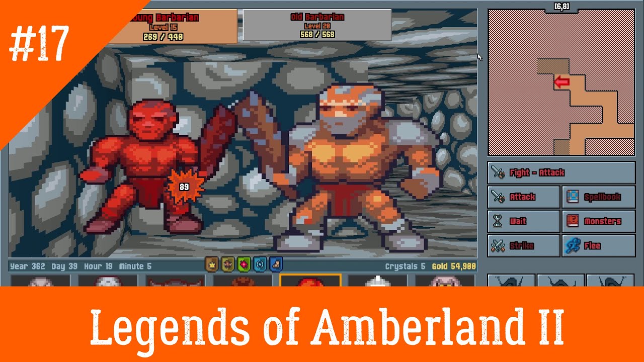 Legends of Amberland II - Episode 17 - Barbarian cave - YouTube
