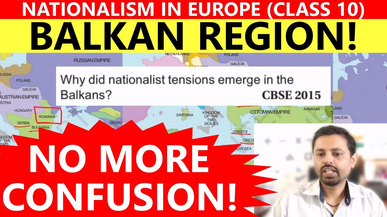 BOARD EXAM - Important | Why did tensions emerge in Balkans? CBSE Class 10 Question - YouTube
