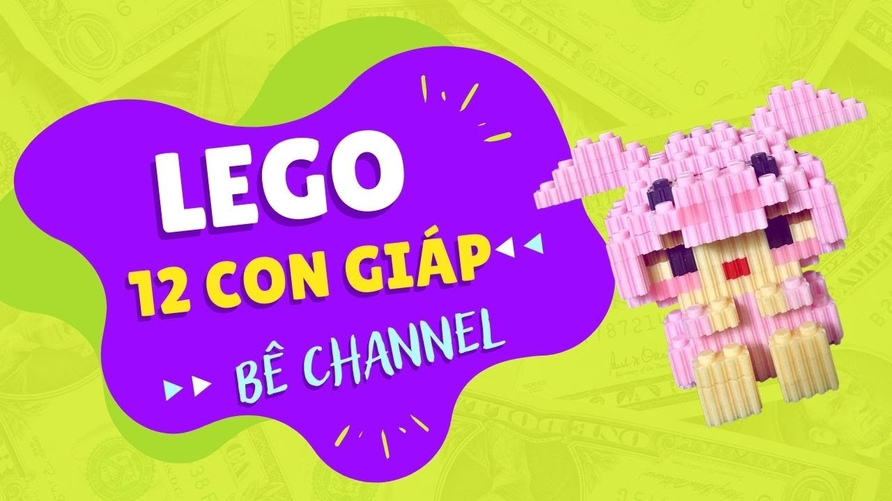 TẬP TIẾP NÈ | LEGO 12 CON GIÁP | LẮP LEGO EM LỢN HỒNG CUTE - YouTube