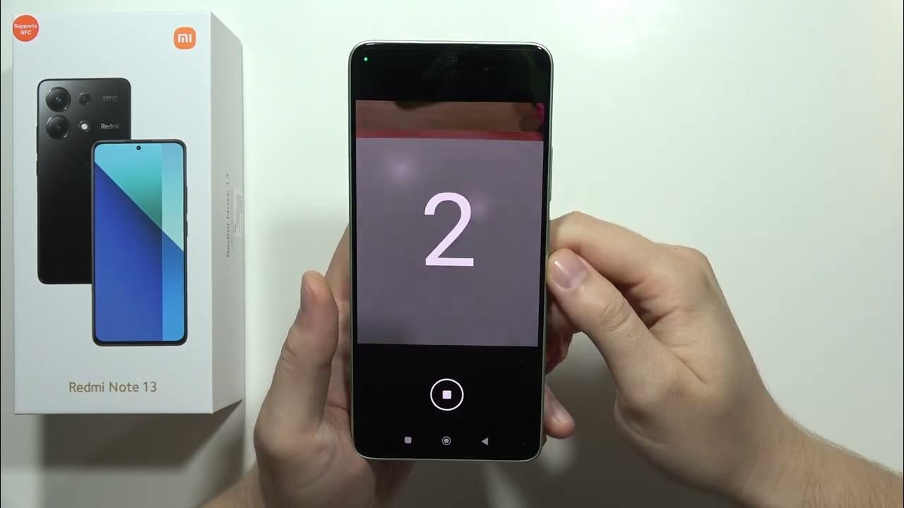How to Turn ON Camera Timer on Redmi Note 13 - Enable Shutter Delay - YouTube