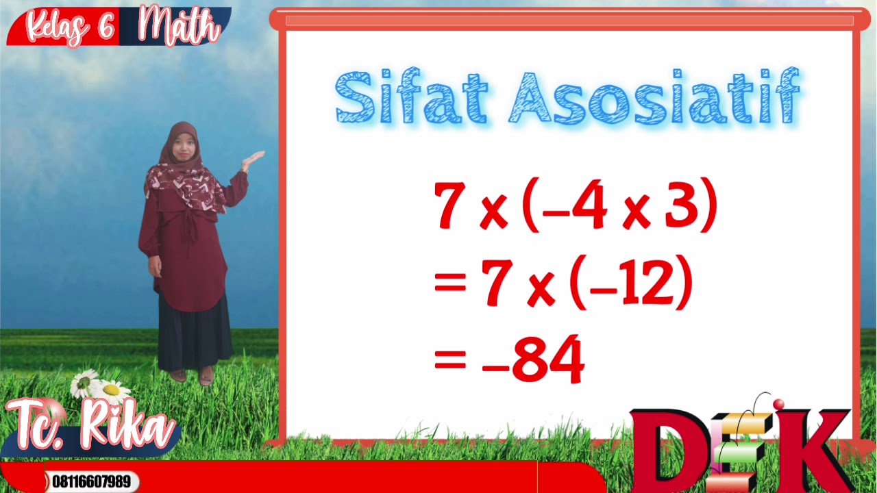 Materi Matematika ~ Kelas 6 ~ Sifat perkalian dan pembagian bilangan ...
