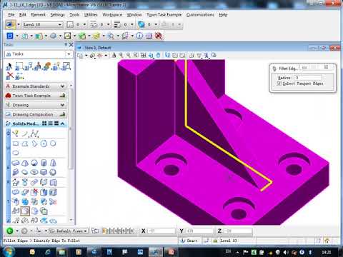 1 11 5 3D Element in MicroStation - YouTube