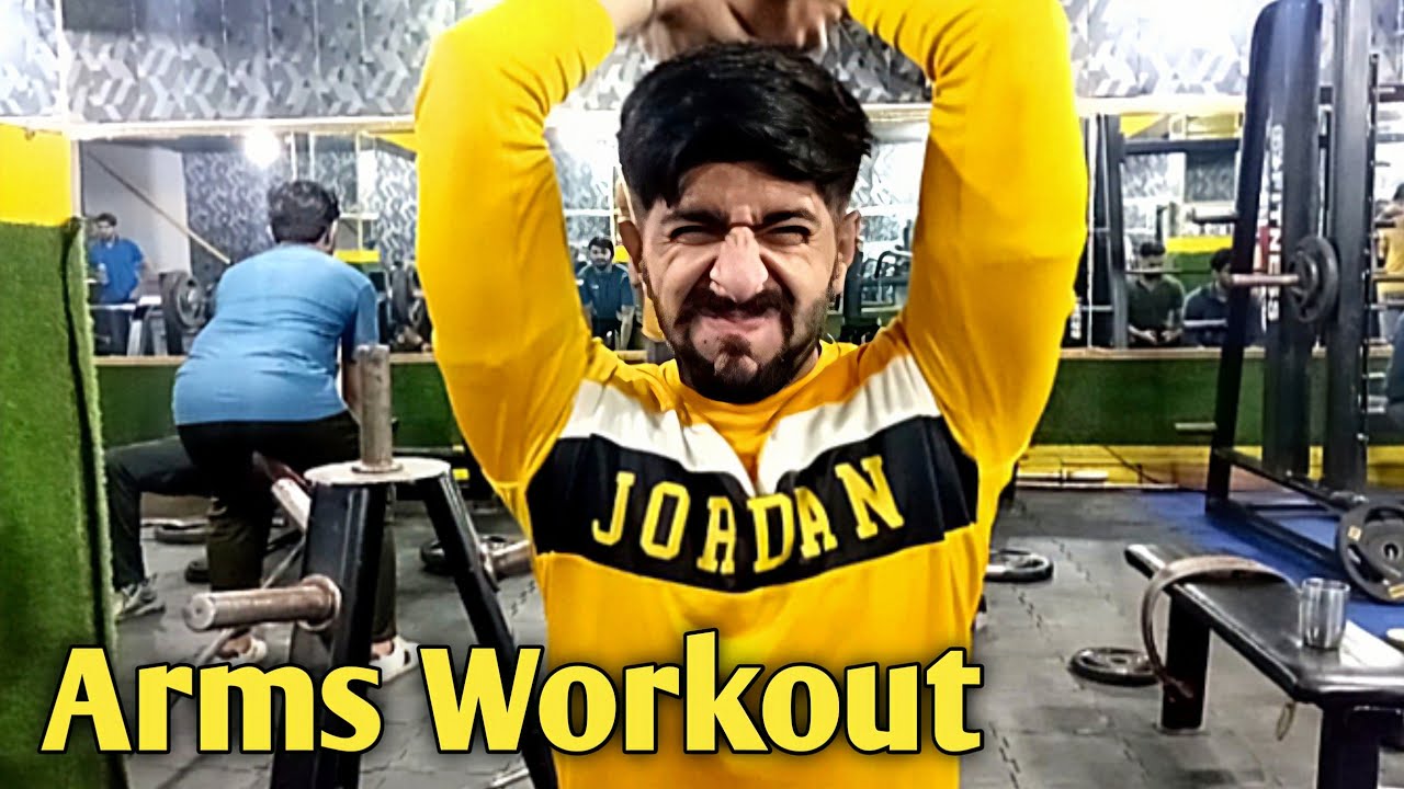 Intense Arms Workout Vlog - YouTube