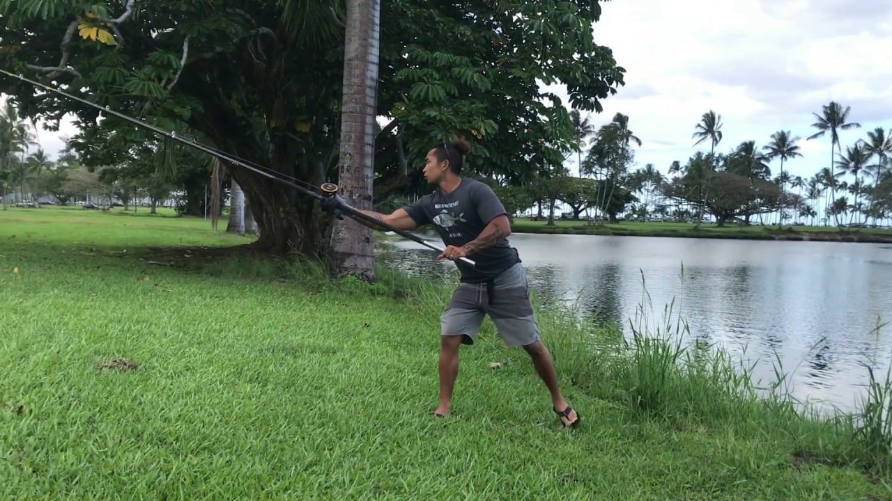 Vlog time! Ulua fishing | practice casting | night fishing vlog - YouTube