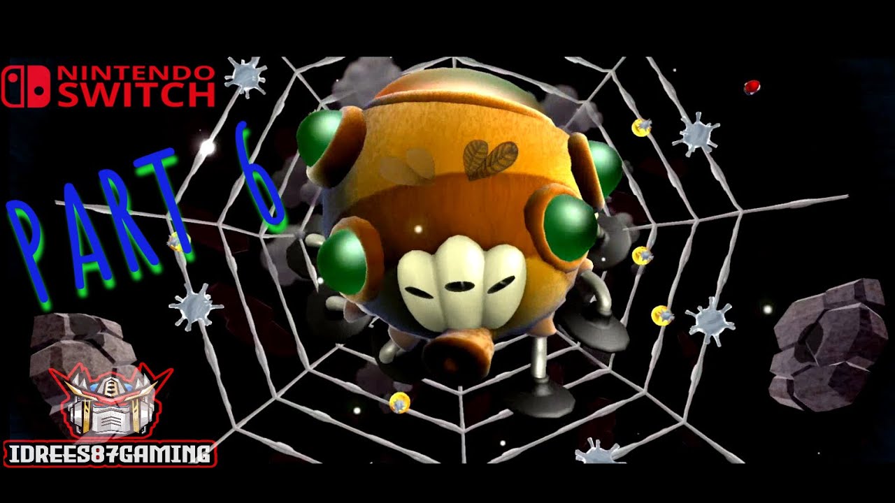 Super Mario Galaxy Pt 6 Tarantox`s Tangled Web - YouTube