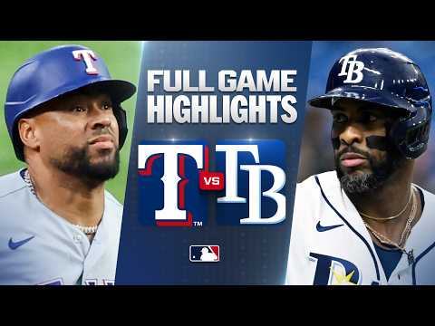 RANGERS vs. RAYS: Official Full Game Highlights (July 29) | 2026 MLB Season