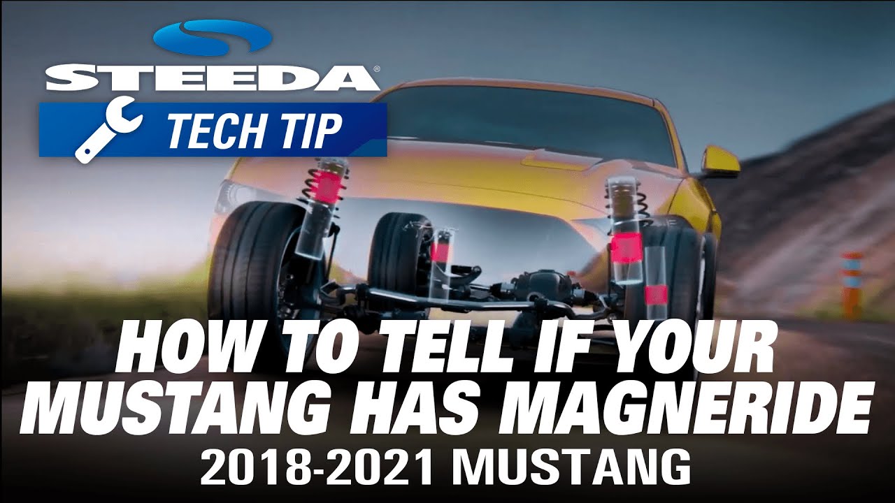 How To Check If Your Mustang Has MagneRide | Steeda Tech Tip - YouTube