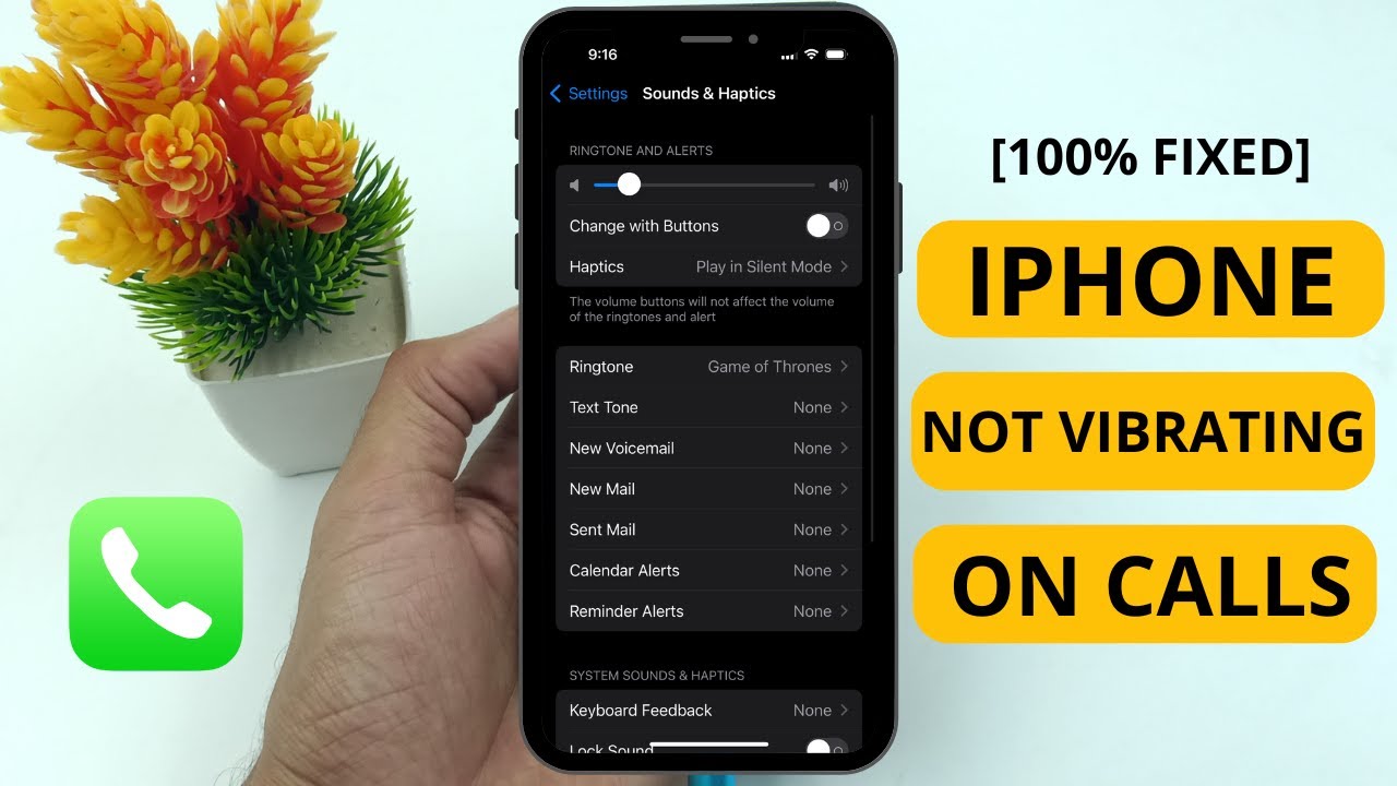 How to Fix iPhone Not Vibrating On Calls - FIXED - YouTube