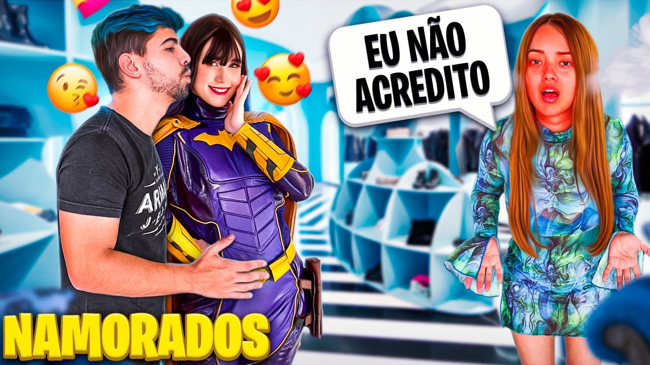 DESCOBRIRAM O ROMANCE DO VINIBUG E A BATGIRL?! - YouTube