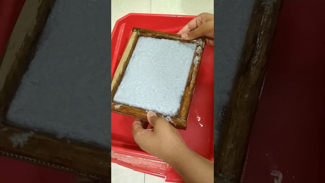 Handmade diy paper tutorial - YouTube