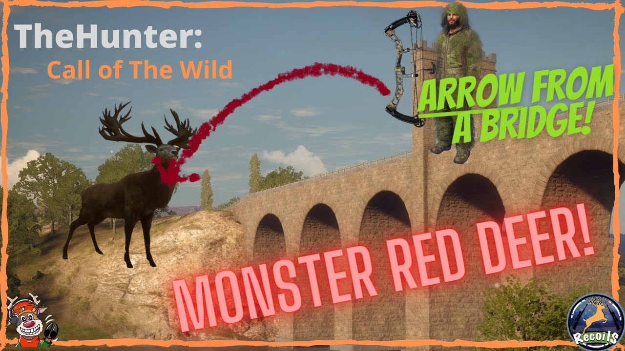 COTW : GIANT Red Deer on Day 3 of our Great one grind with the bow long ...