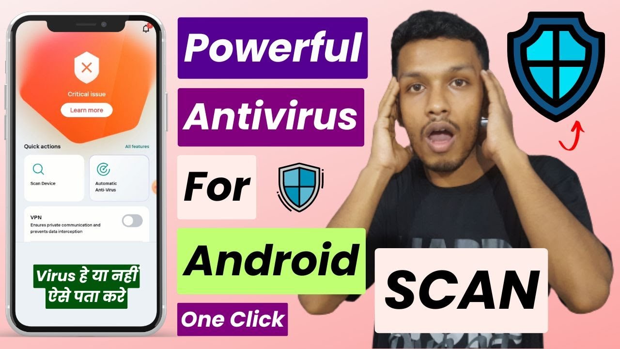 Free antivirus for android powerful virus scan app | security apps for ...