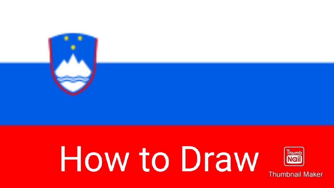 How to Draw: Slovenia🇸🇮 - YouTube