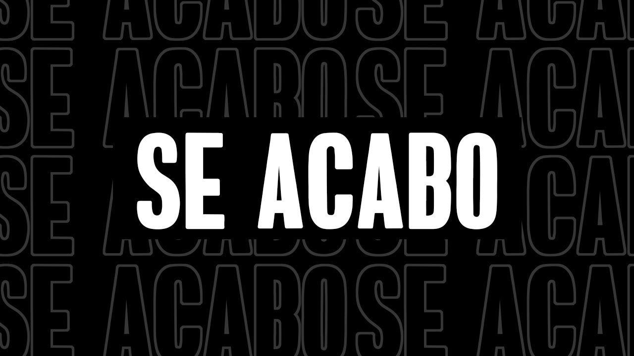 Se acabó, Gracias por todo :) - YouTube