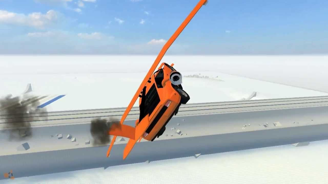 My first flight in BeamNG (Bolide Rocket Plane) - YouTube