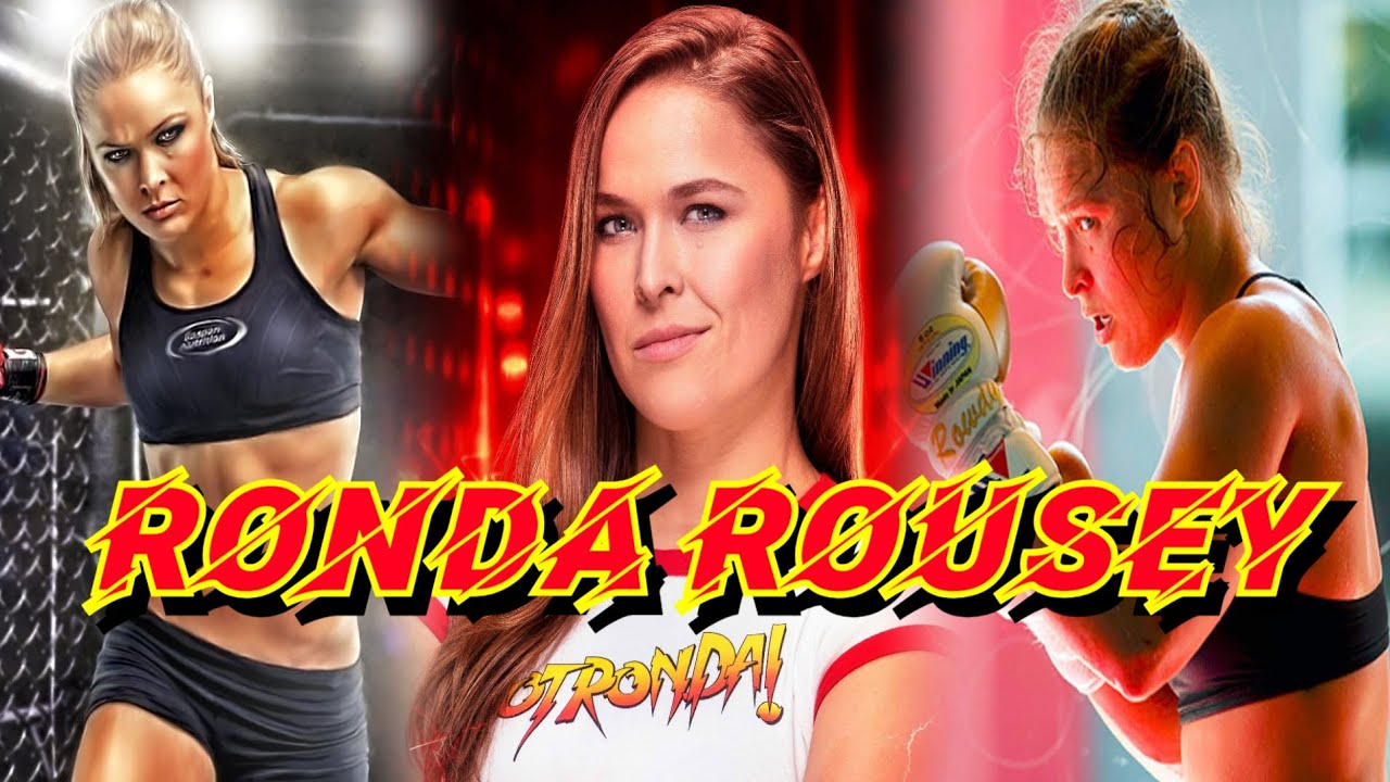 Rowdy Ronda Rousey 💪 | Info | American Professional Wrestler , Actress ...