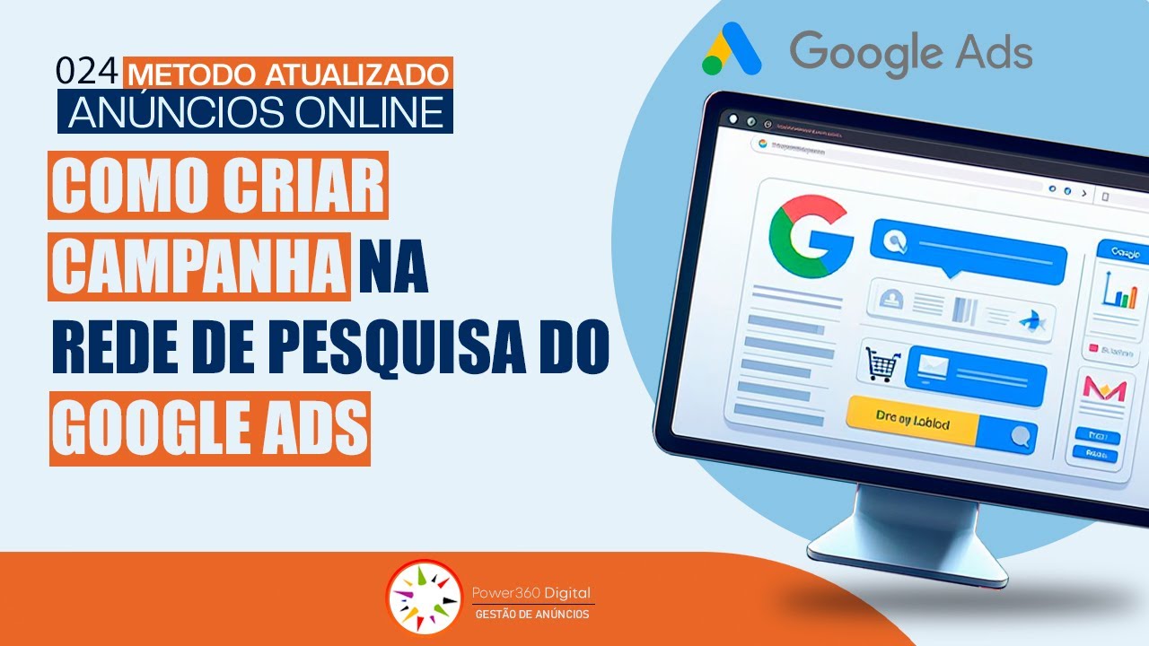 Como Criar anúncios Na rede de pesquisa do Google ads | Passo a Passo Atualizado | - YouTube